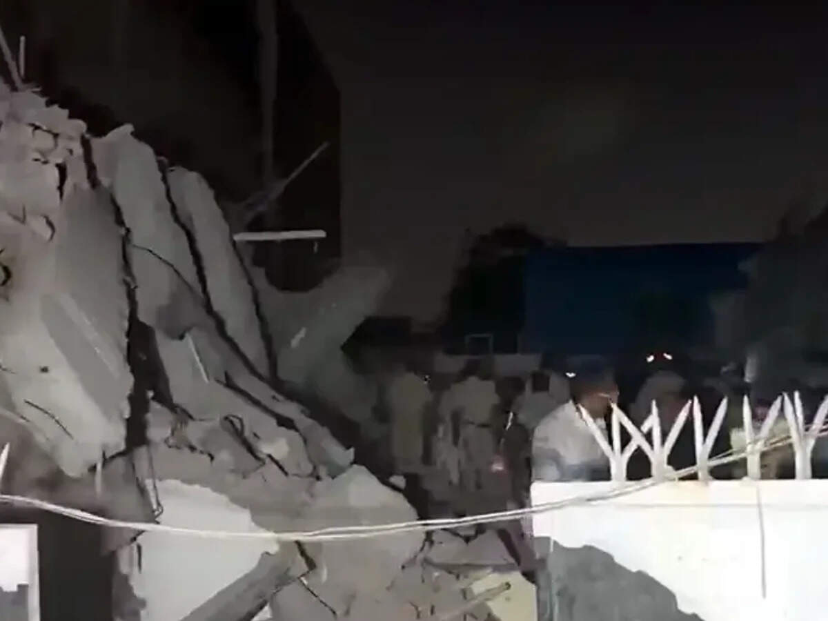 Several feared trapped after five-storey building collapses in south Delhi