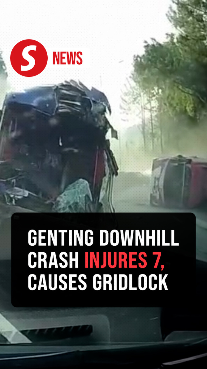 Seven injured as two tour buses, SUV crash in Pahang