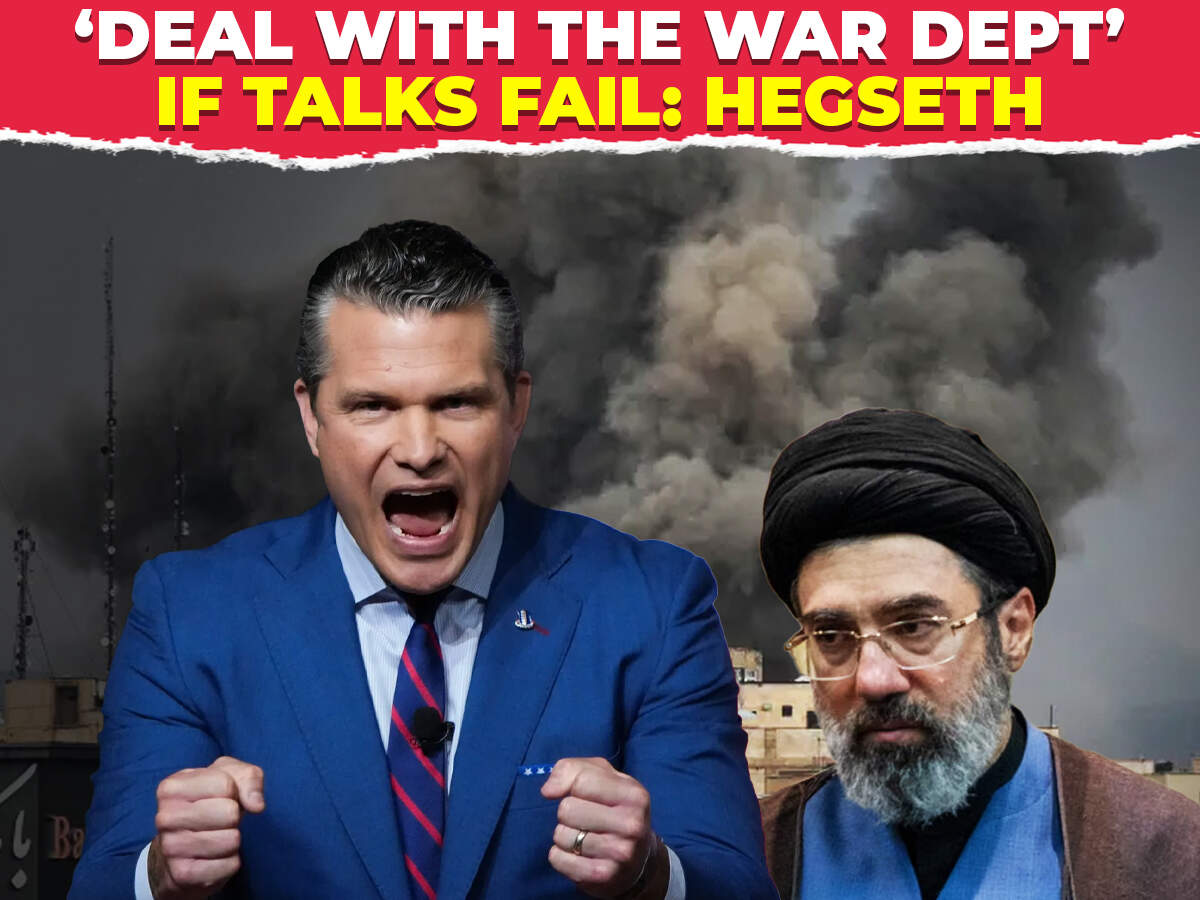 Make a deal or deal with the War Dept: Pete Hegseth issues stark ...