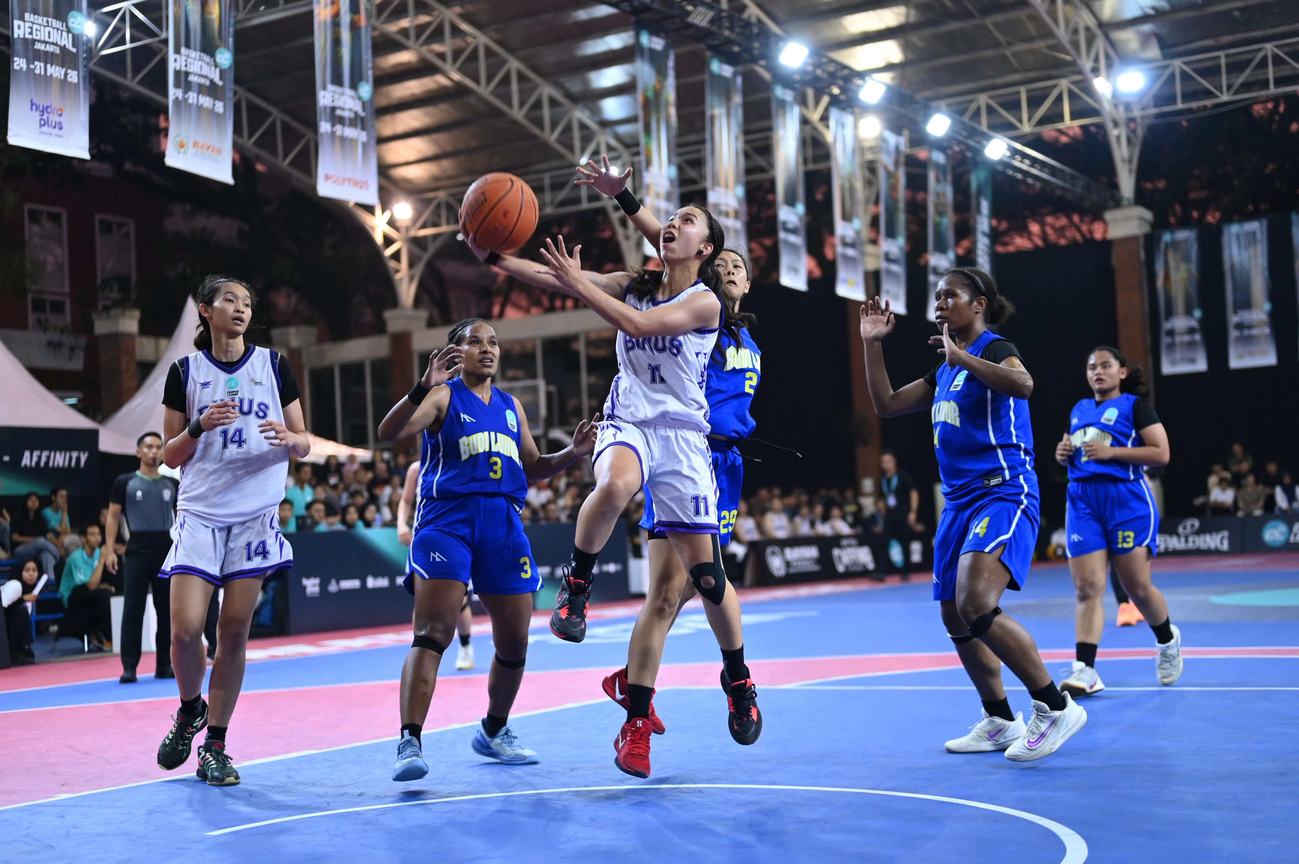 Tim putri UPH tantang Binus pada partai final Campus League Basketball 2026