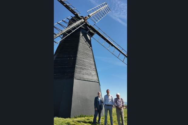 Brighton MP praises efforts to preserve historic windmill