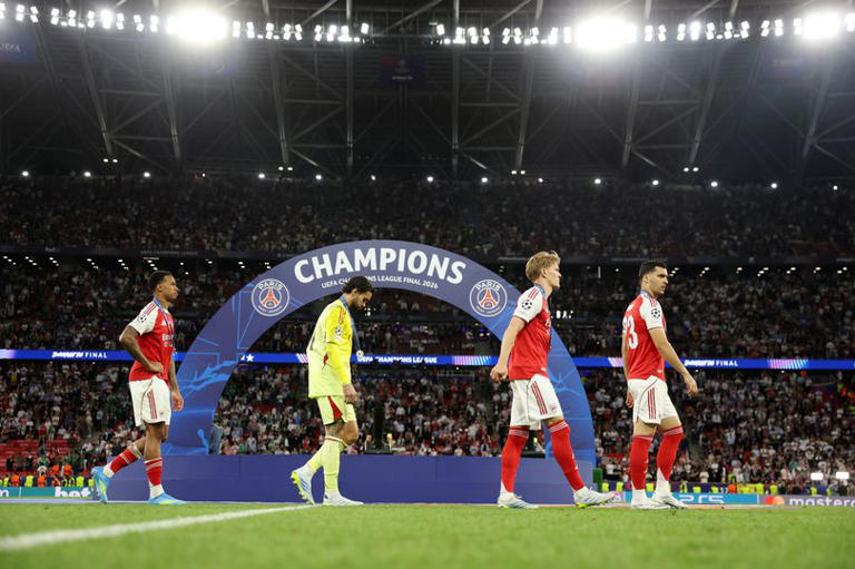 Arsenal player ratings vs PSG – Heartbreak for Gabriel, Rice immense ...