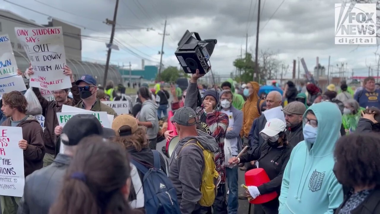 Delaney Hall protesters call for worldwide labor strike