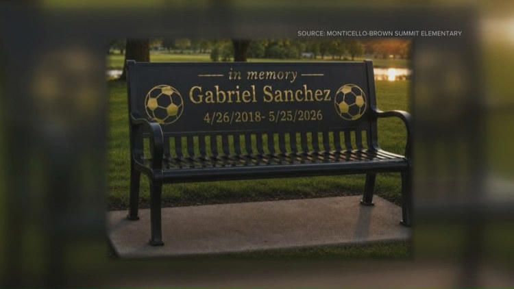 School plans memorial bench for student at Monticello-Brown Summit ...