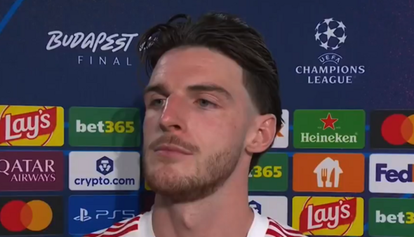Declan Rice speaks on Arsenal penalty fury and what happened in ...