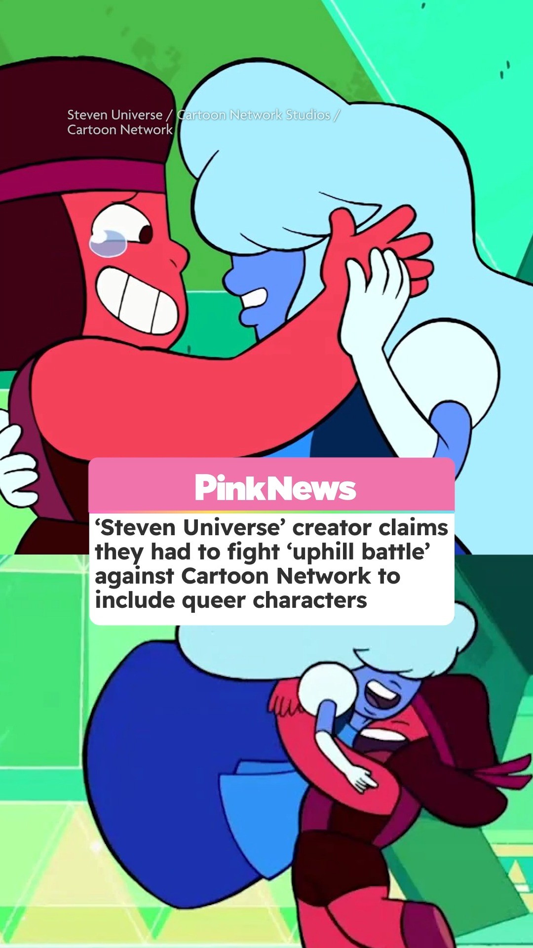 Steven Universe creator Rebecca Sugar reveals Cartoon Network fought ...
