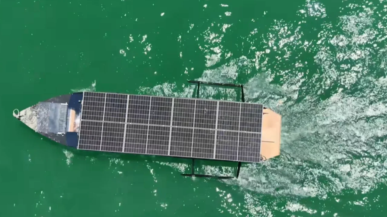 Man who built solar-powered yacht that can run forever adds new upgrade ...