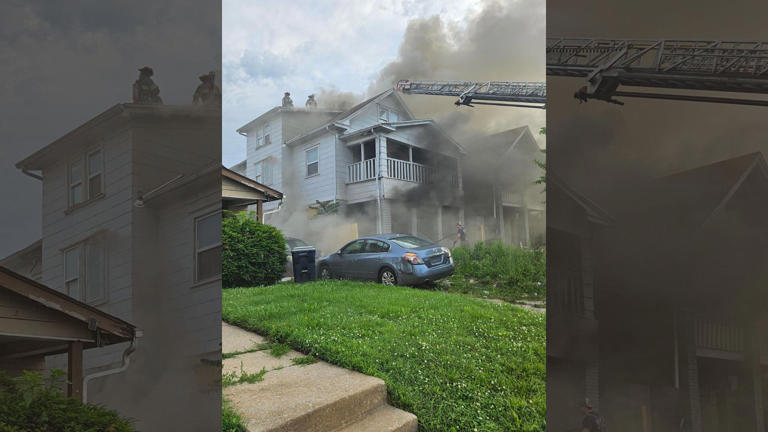 Three Kansas City firefighters injured while battling apartment fire