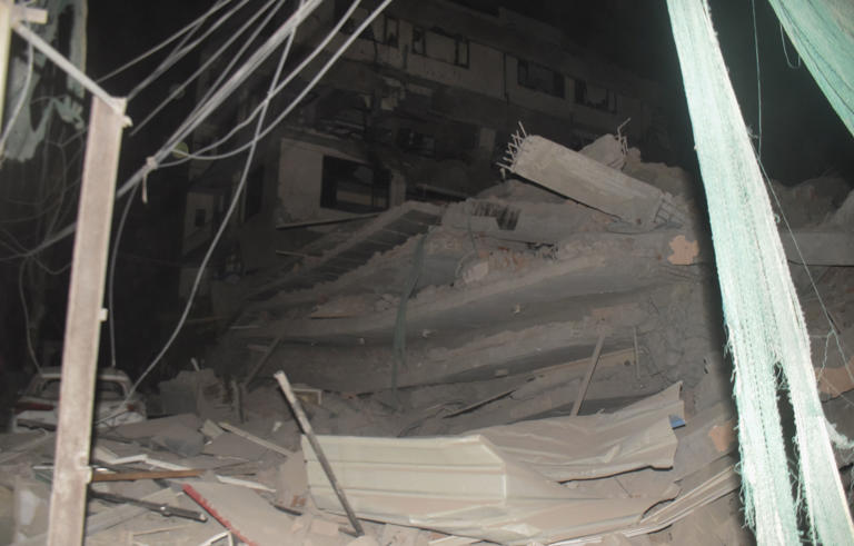 Delhi: 3-storey commercial building reduced to rubble; 12 rescued as ...