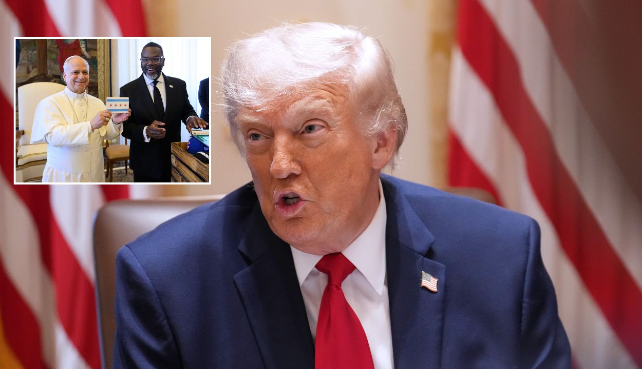 Trump calls out Pope Leo for hanging with ‘useless’ Chicago Mayor ...