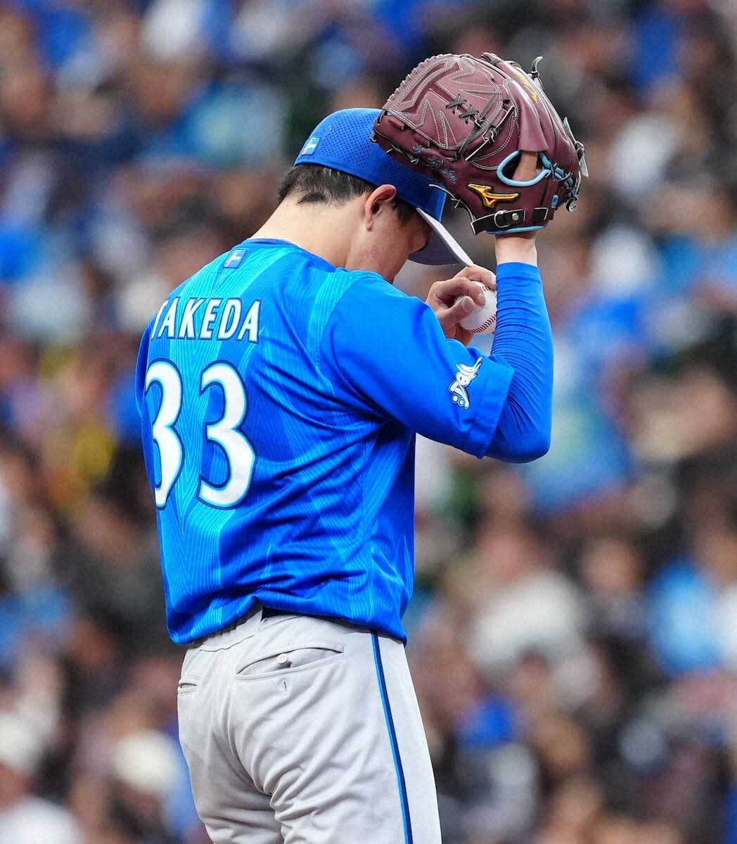 DeNA・武田 初先発で「雰囲気にのまれた」2回2失点で初黒星