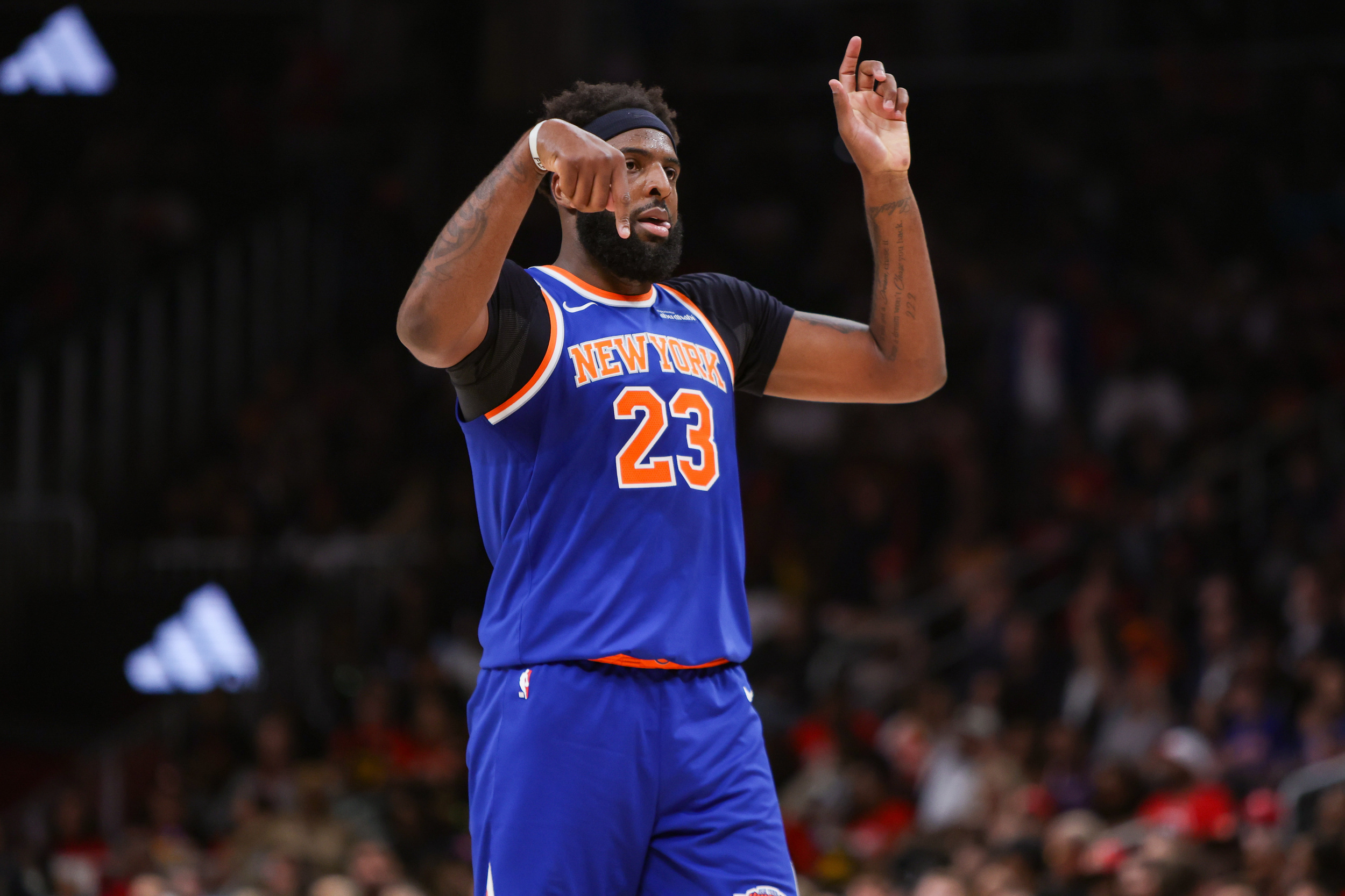 Mitchell Robinson has profane message for his critics after his injury