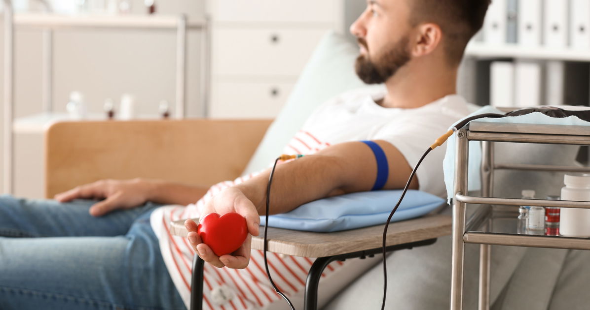 Queer male blood donations are way up now after changing to new risk ...