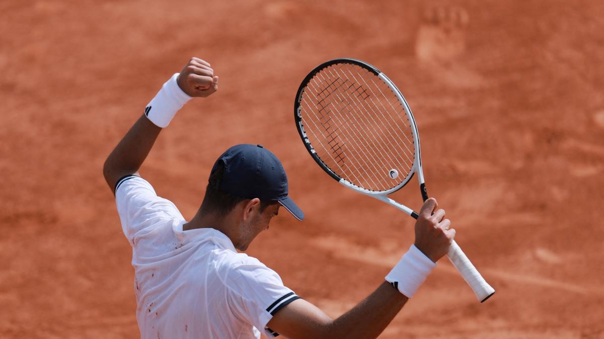 La toma que desató la polémica de Rafael Jódar en Roland Garros