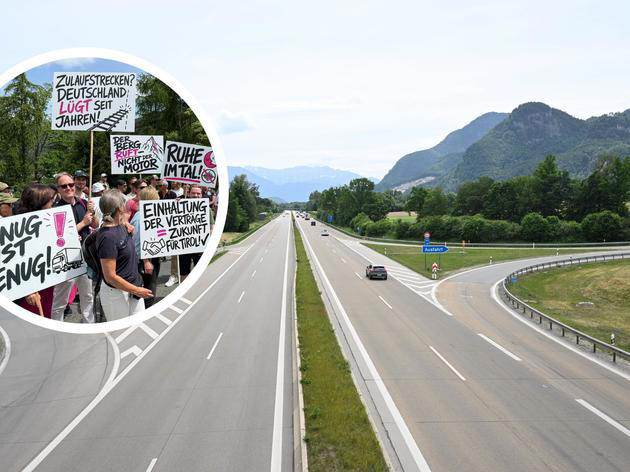 Brenner-Sperrung: Gespenstische Szenen rund um Autobahn – Beteiligte ...
