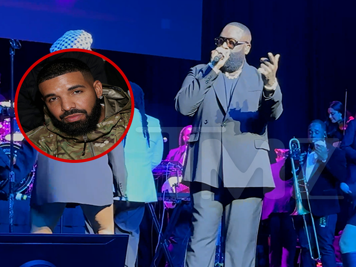 Rick Ross performs Drake tracks at tour kickoff, rejects reconciliation