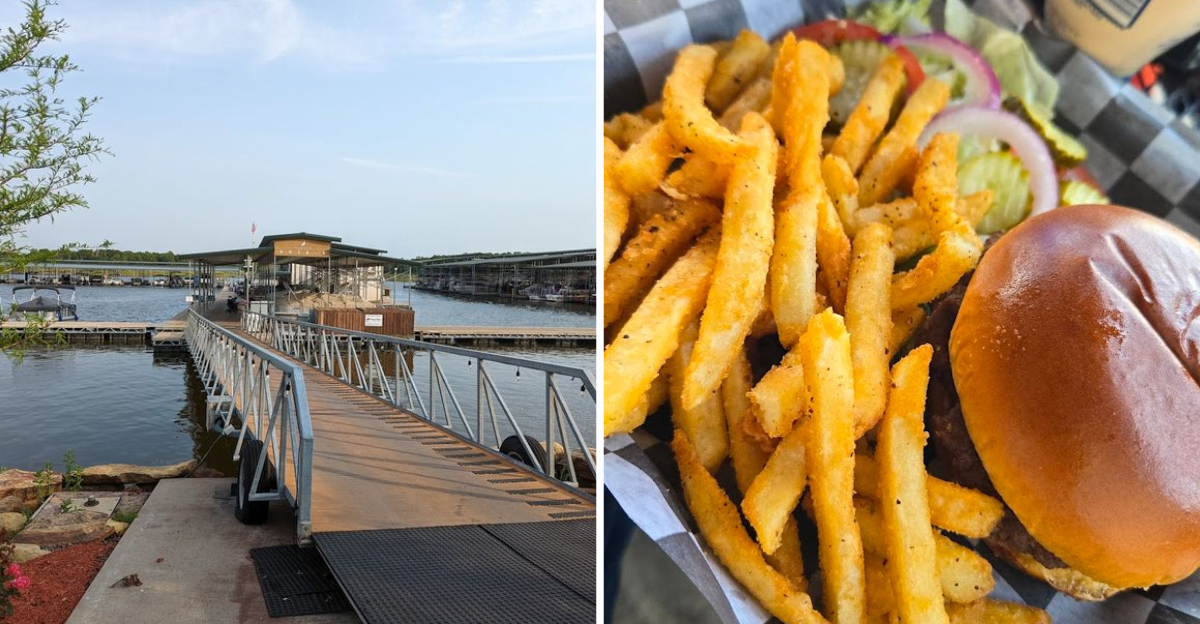 This harbor spot in Oklahoma feels like a laid-back lakeside hangout ...