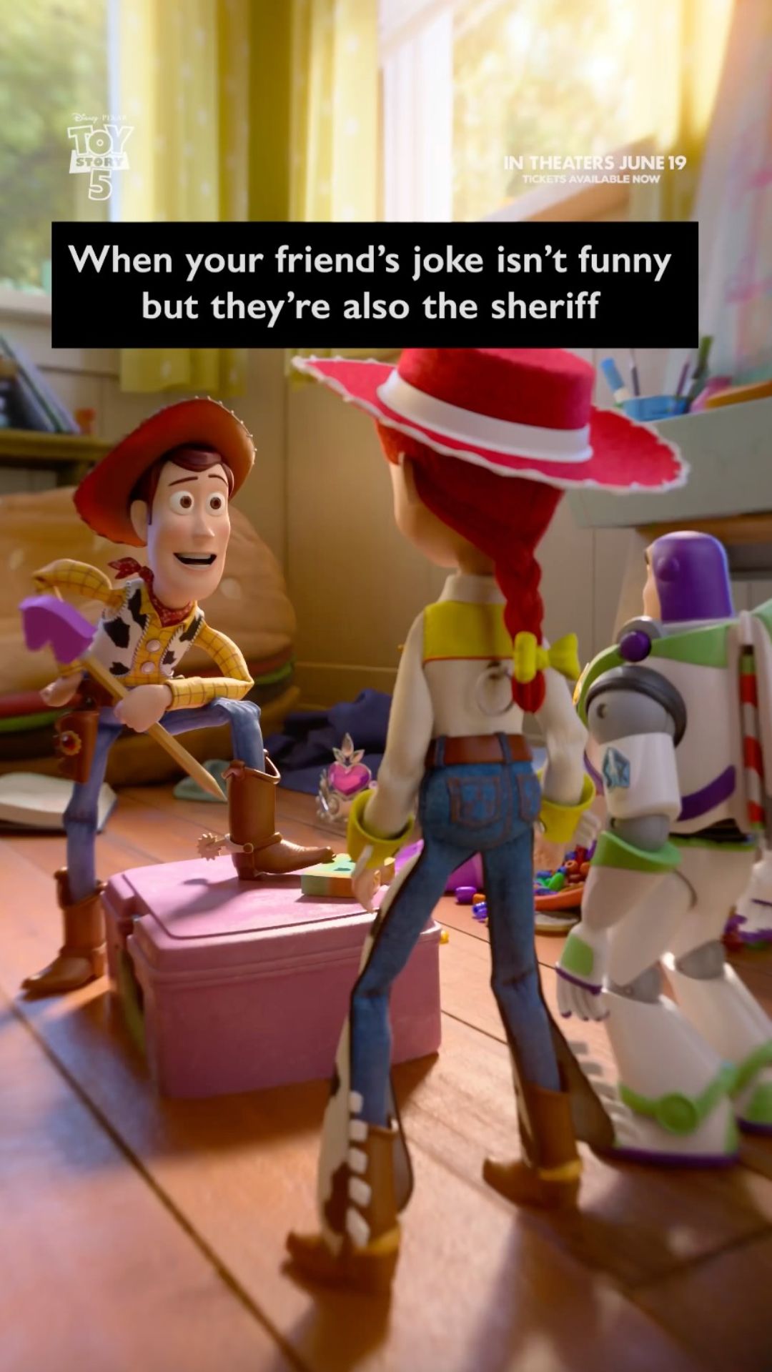 Toy Story 5 - Sheriff joke clip