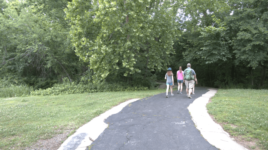 Hikers explore the scenic trails of Wildcat Glades