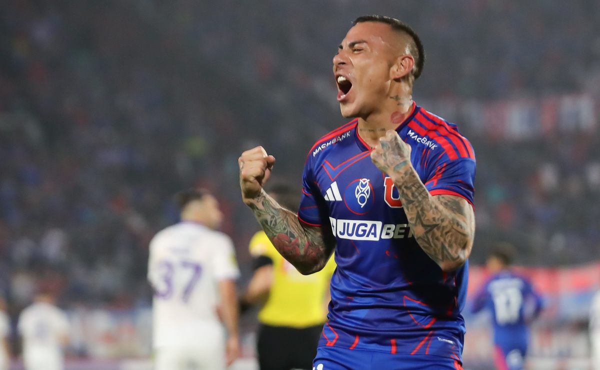 Eduardo Vargas calla bocas tras su doblete en la U: “Han hablado mucho ...