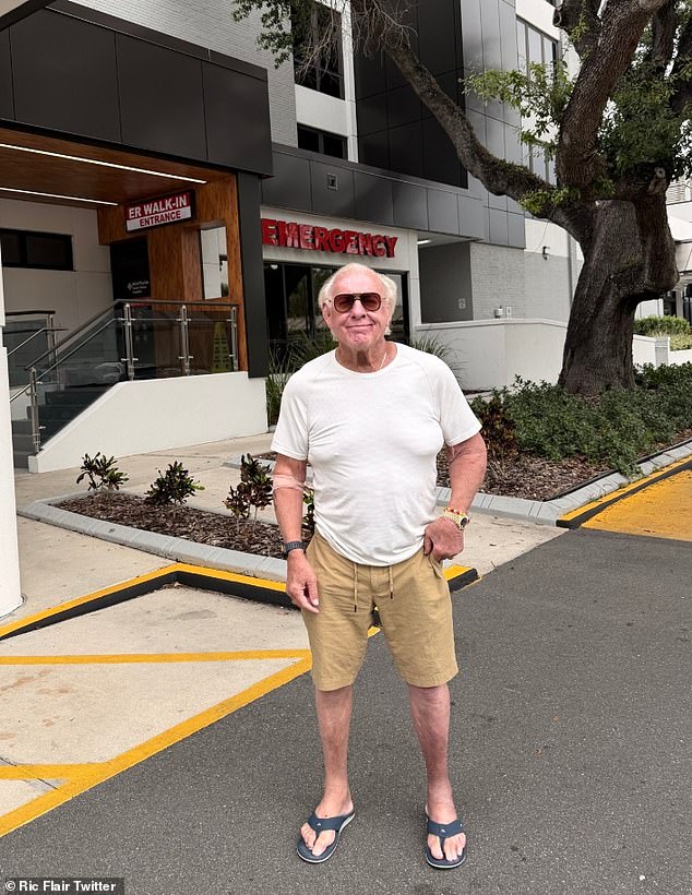 Ric Flair, 77, reveals health issues as WWE legend is embroiled in ...