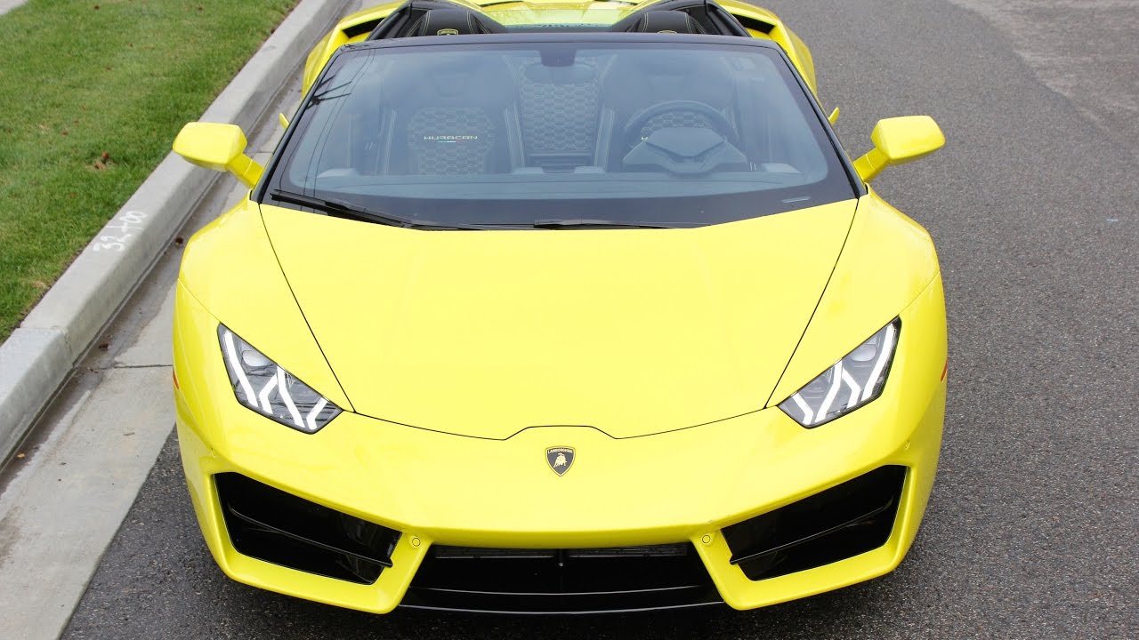 2017 Lamborghini Huracan LP580-2 Spyder walkaround