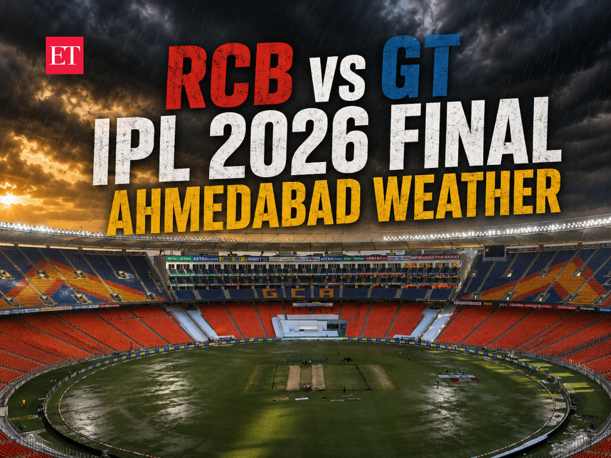 RCB vs GT IPL 2026 final Ahmedabad weather: Will rain spoil Royal ...