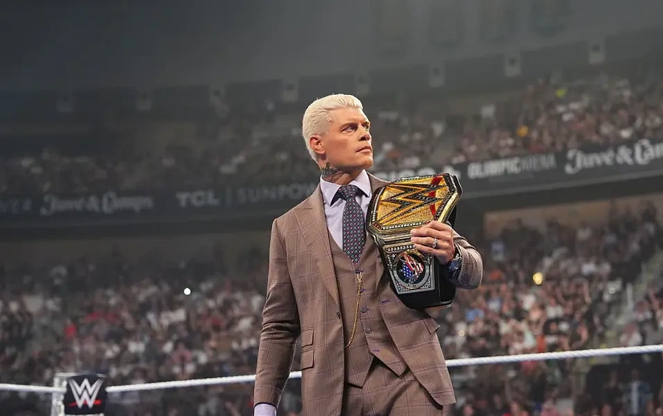Cody Rhodes says he's 'addicted' to holding WWE's top spot
