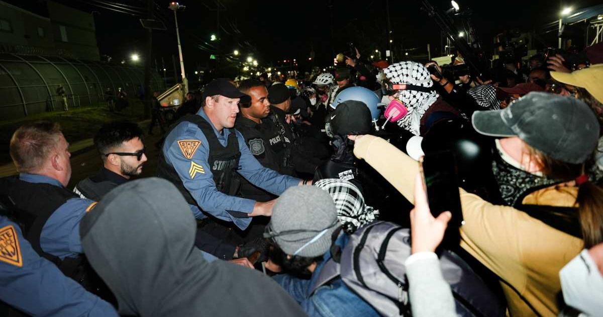 Anti-ICE rioter charged after biting officers, causing horrific wounds ...