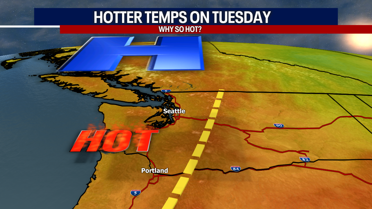Mild weekend weather in Seattle before 80s return