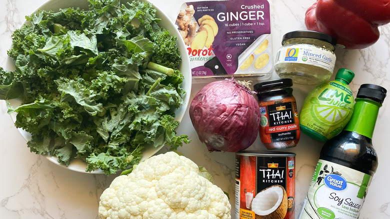 Easy vegetable curry