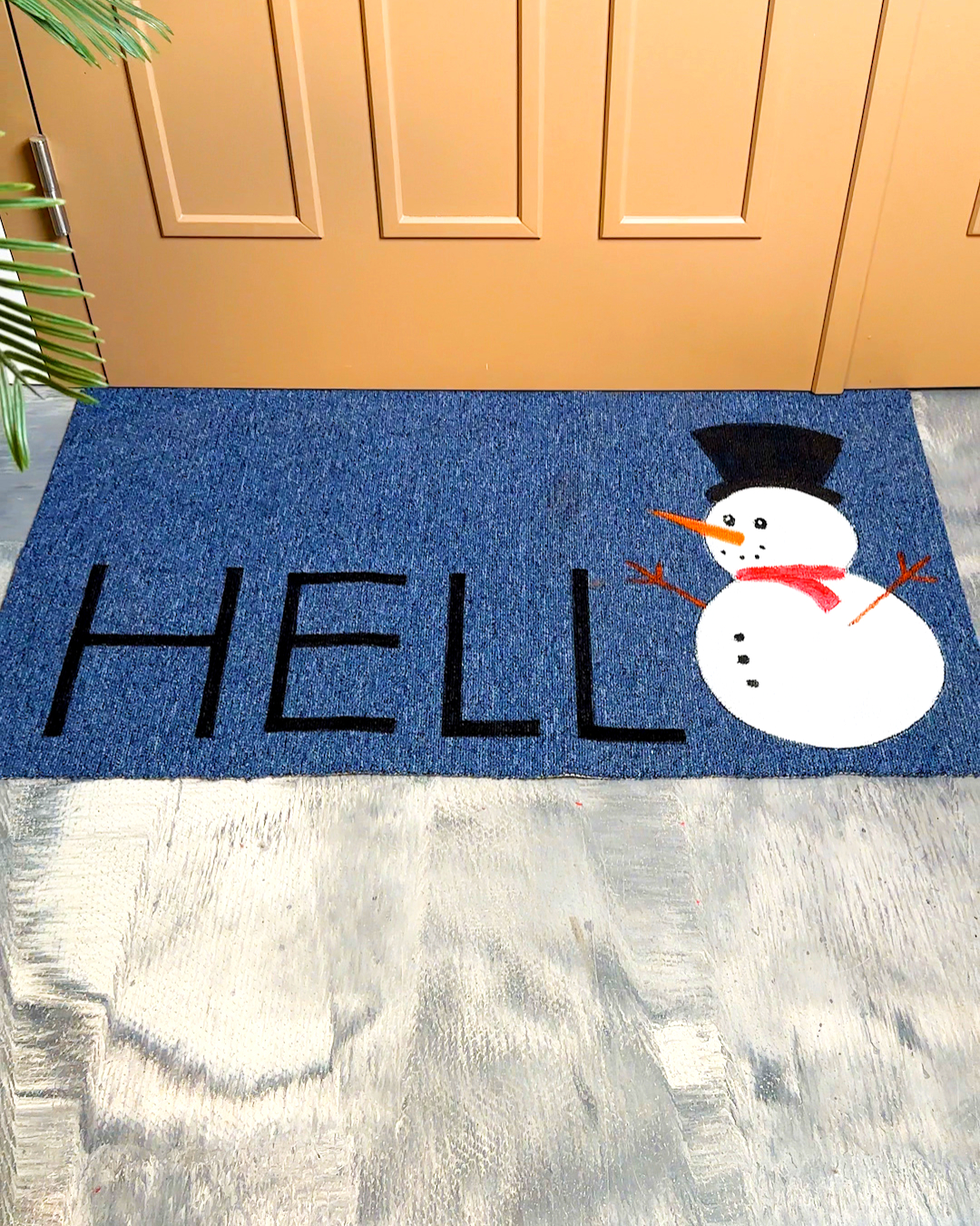 A winter welcome like no other ️