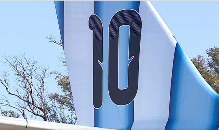 Argentina will arrive in KC on Sunday in a plane with special Messi design