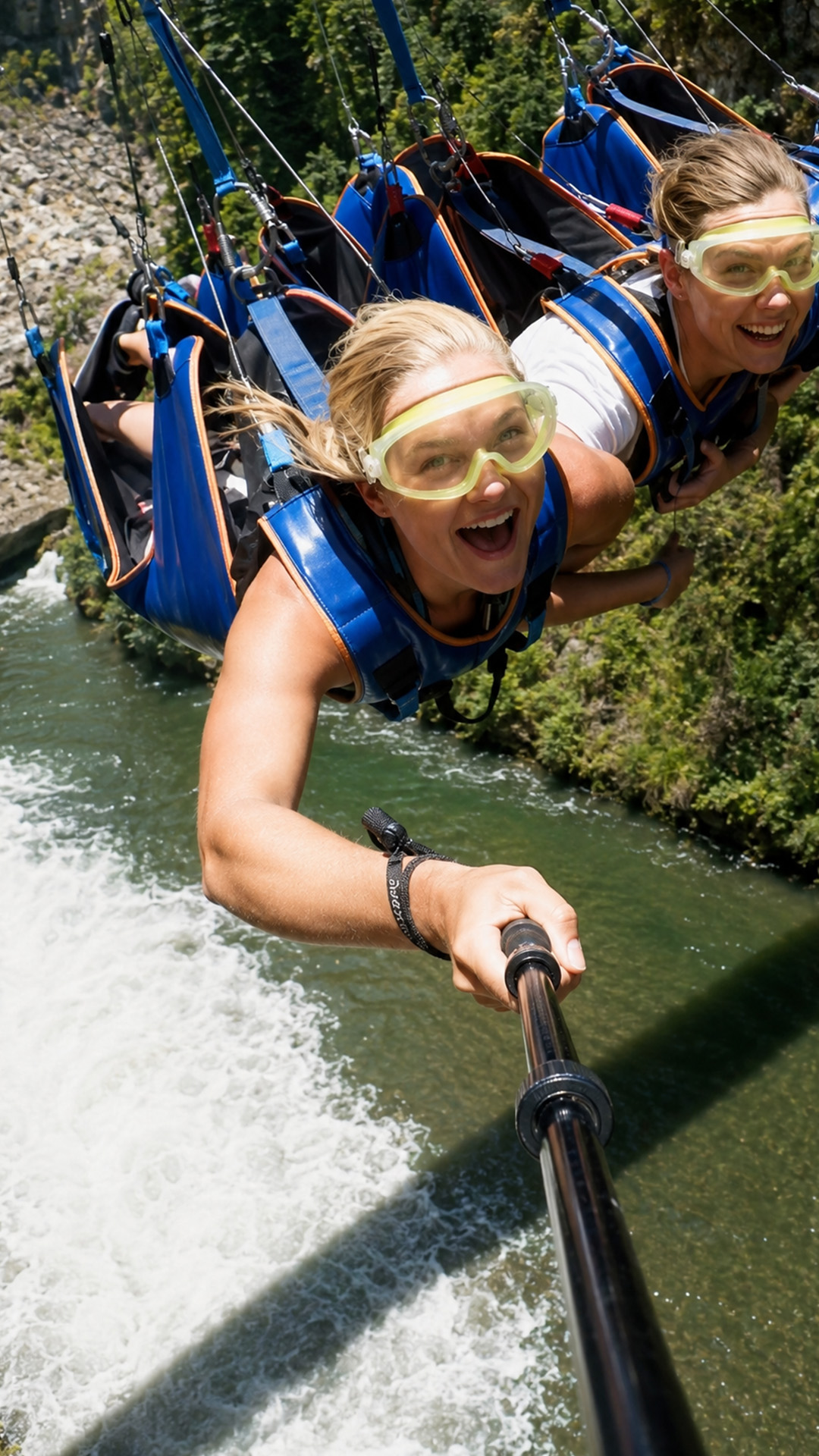 How fast does this zip line really feel?