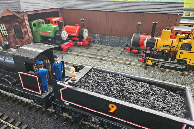 Thomas the Tank Engine-inspired model railway at Llangollen Garden ...
