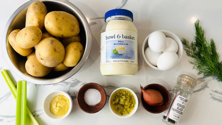 Old-fashioned potato salad recipe