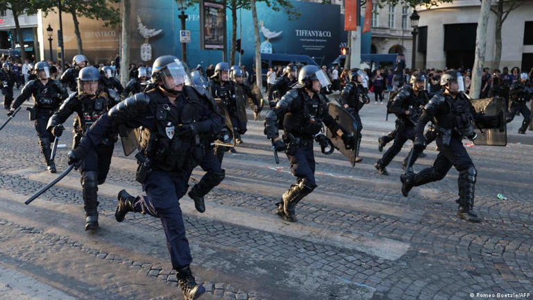 France: Police detain many after PSG Champions League win