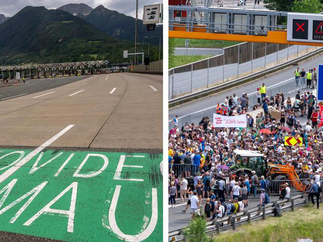 Brenner-Sperrung: Gespenstische Szenen rund um Autobahn – Beteiligte ...