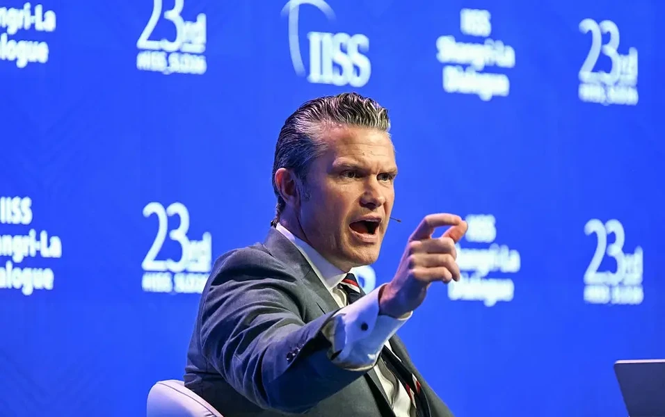 Hegseth faces backlash over 'cringe' Navy pep talk on Iran war
