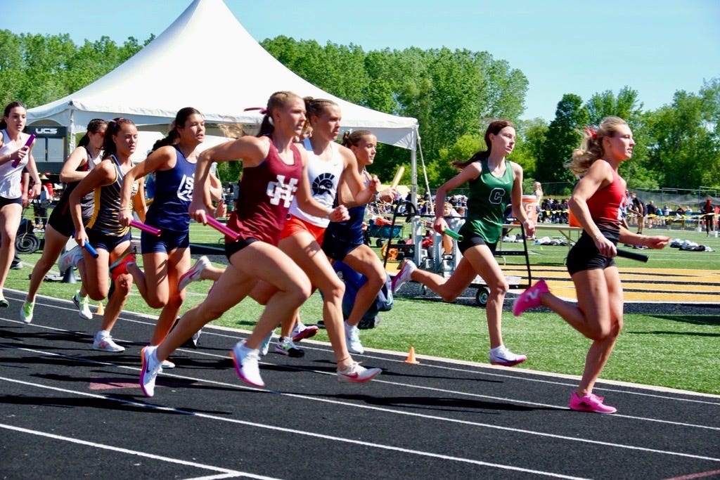 Girls track state championship winners for divisions 1-4
