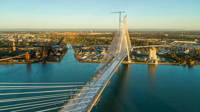 The unfinished bridge that could break North America’s auto supply chain