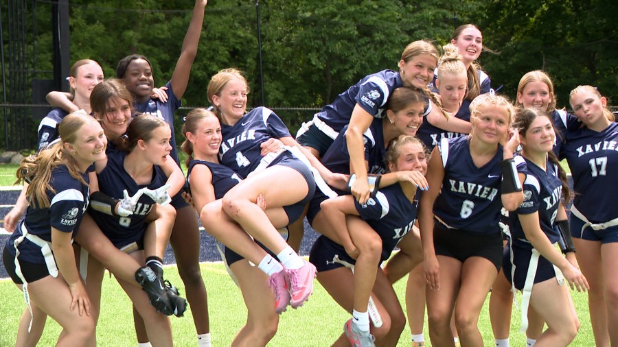 Xavier claims girls flag football championship