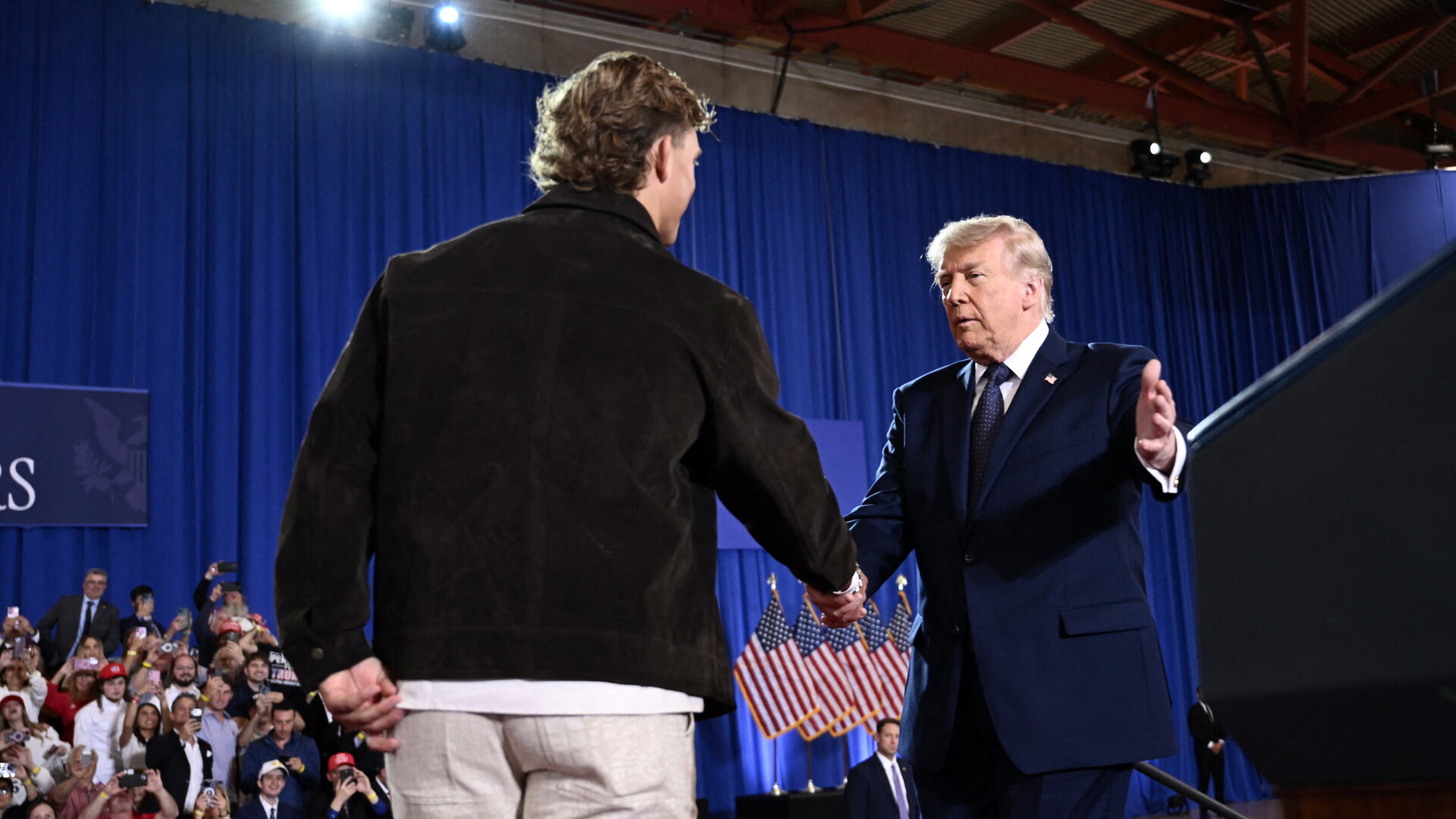 President Trump attacks 'jealous' critics of Jaxson Dart