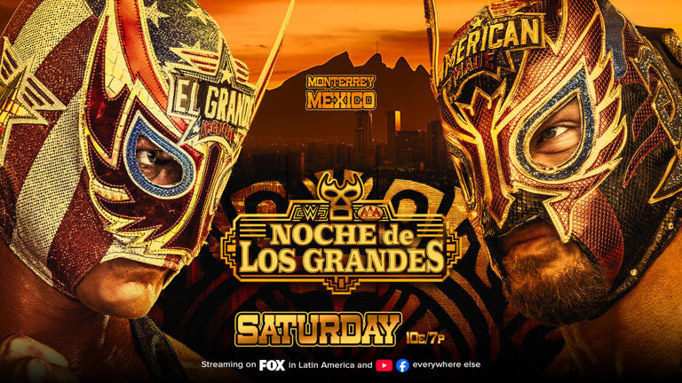 Who won El Grande Americano mask vs. mask match at AAA: Noche de los ...
