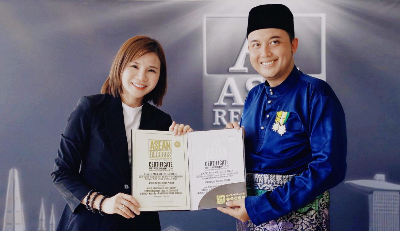 Bersama Aliyah Rizq Farm Holding, Pte. Ltd, Datok Delphi El Hazmih ...