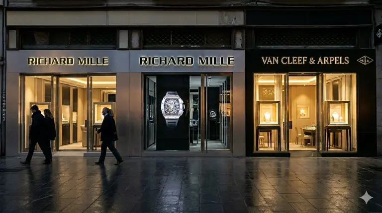 Richard Mille y Van Cleef brillan en plena sangría del comercio ...