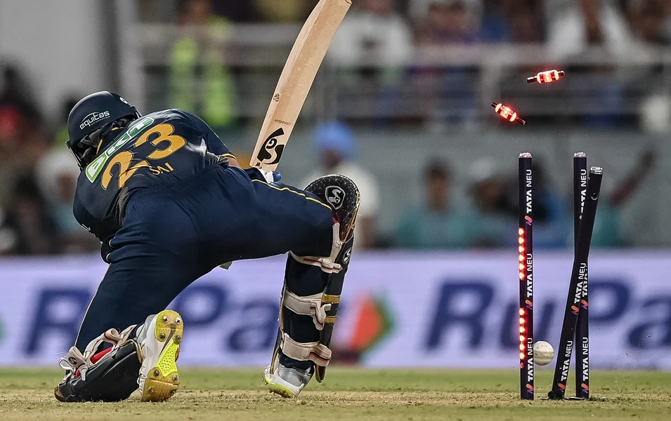 Sudharsan’s rare hit-wicket repeat sparks memes as GT reach final