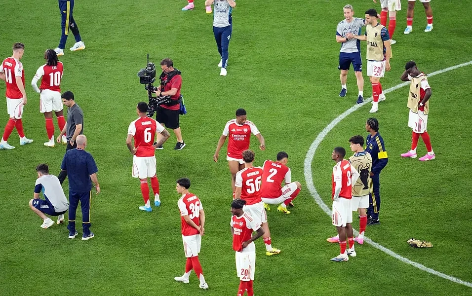 Arsenal lose Champions League final to PSG on penalties