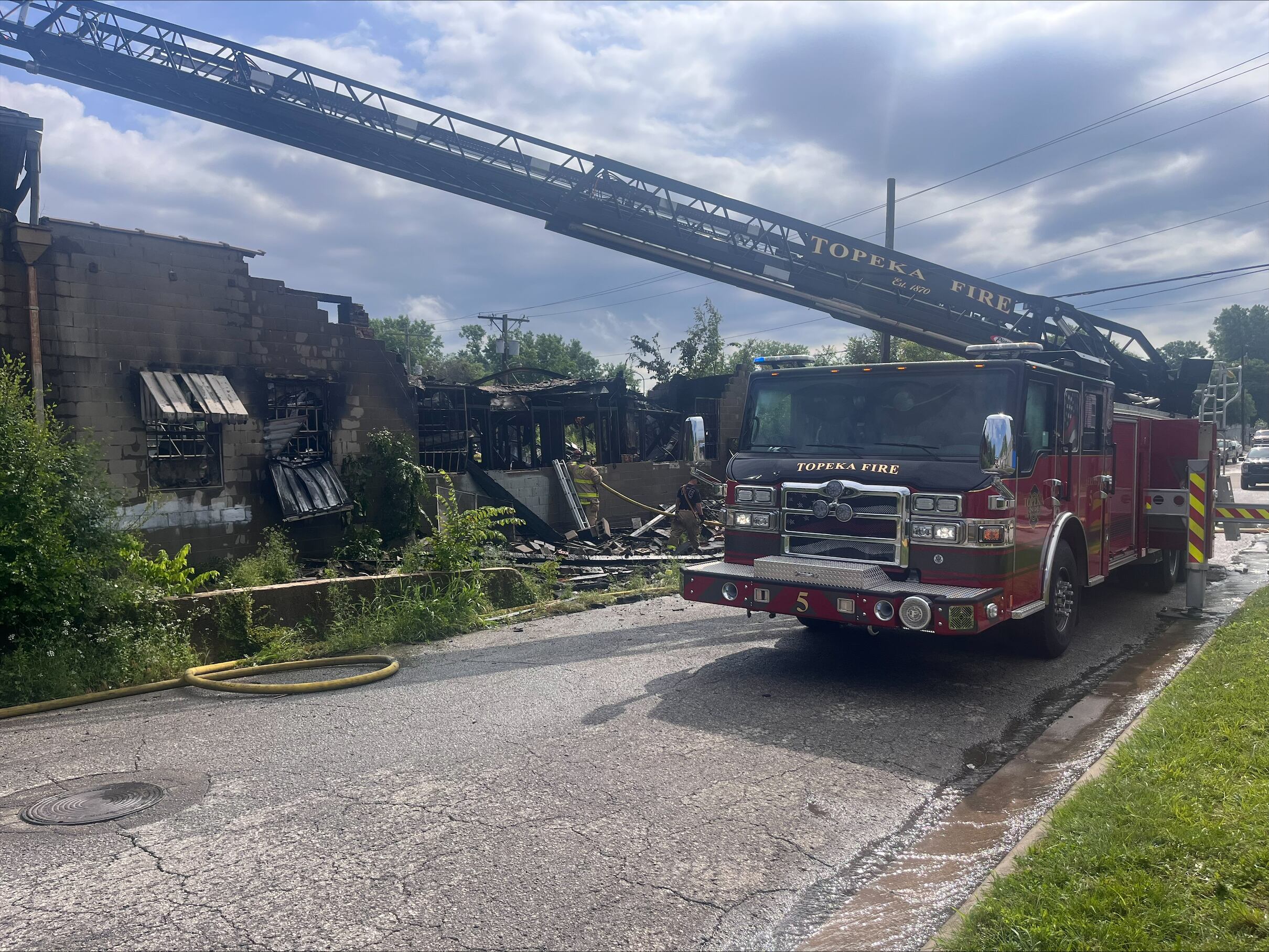 Crews respond to structure fire early Saturday
