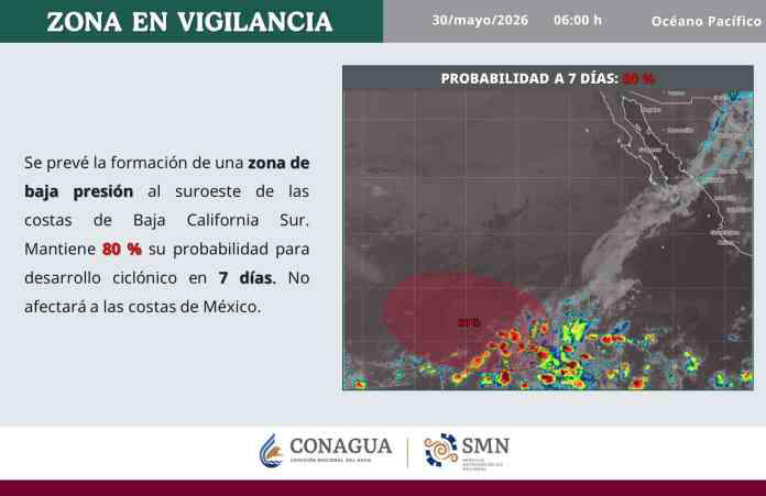 Tormenta Amanda podría formarse: trayectoria y los estados en alerta